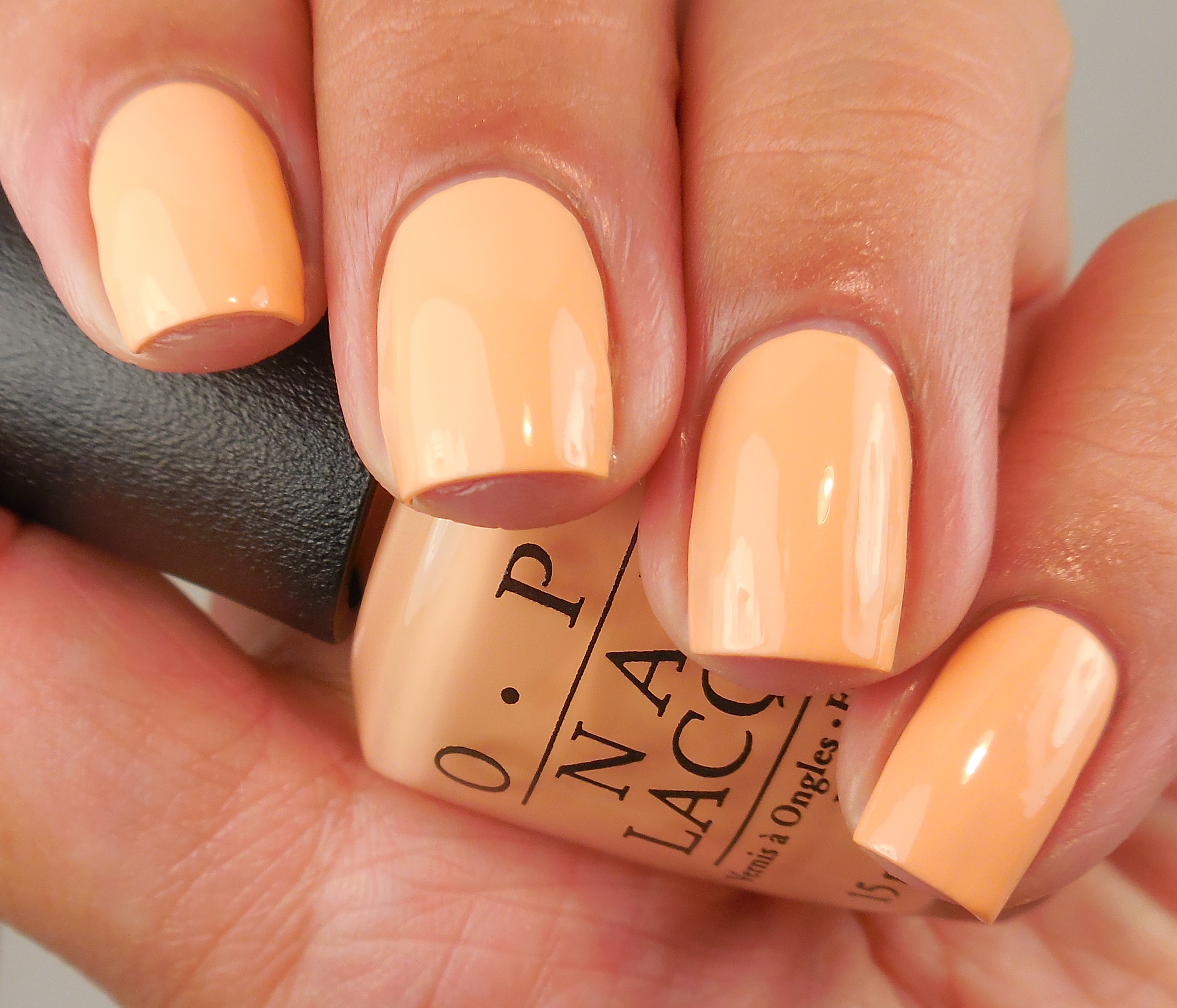OPI I’m Getting a Tan-gerine 1 - Of Life and Lacquer