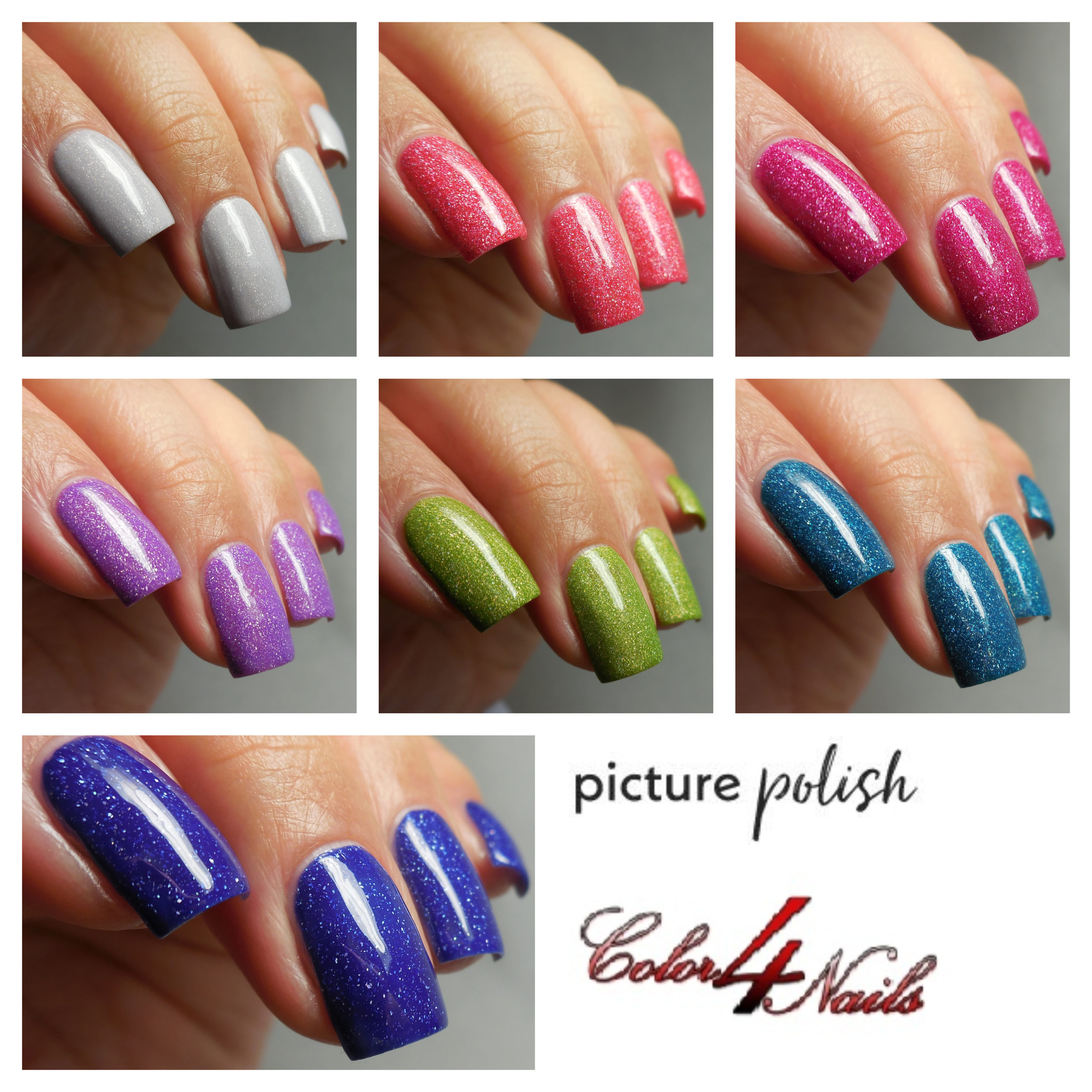 Picture Polish - New Shades at Color4Nails - Swatches & Review